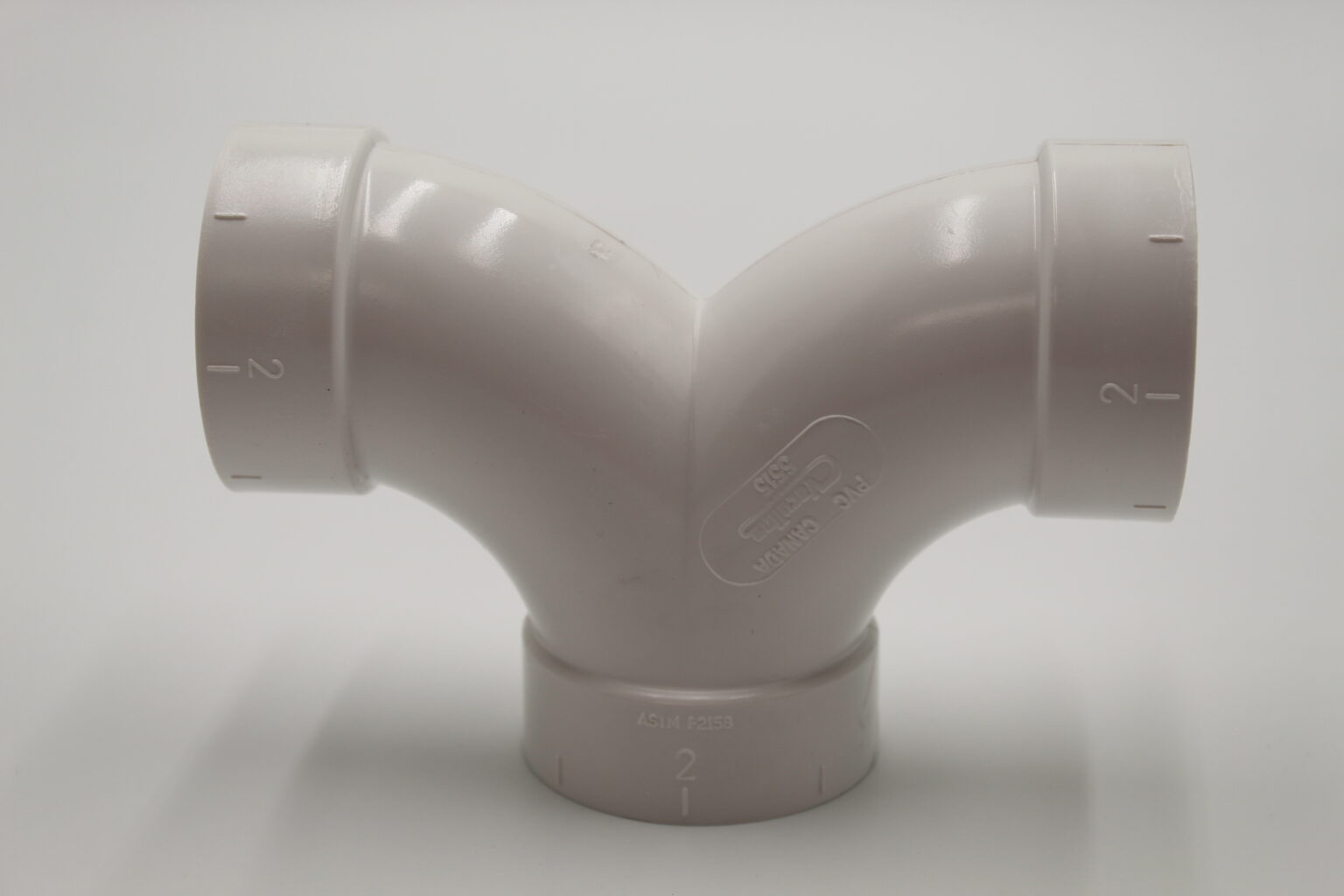 InterVac 3-Way Tee Elbow – PVC Fitting for Central Vacuum Pipe ...